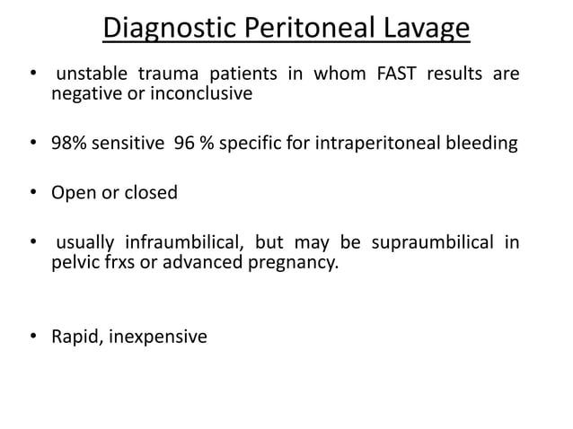 Blunt trauma abdomen | PPTX