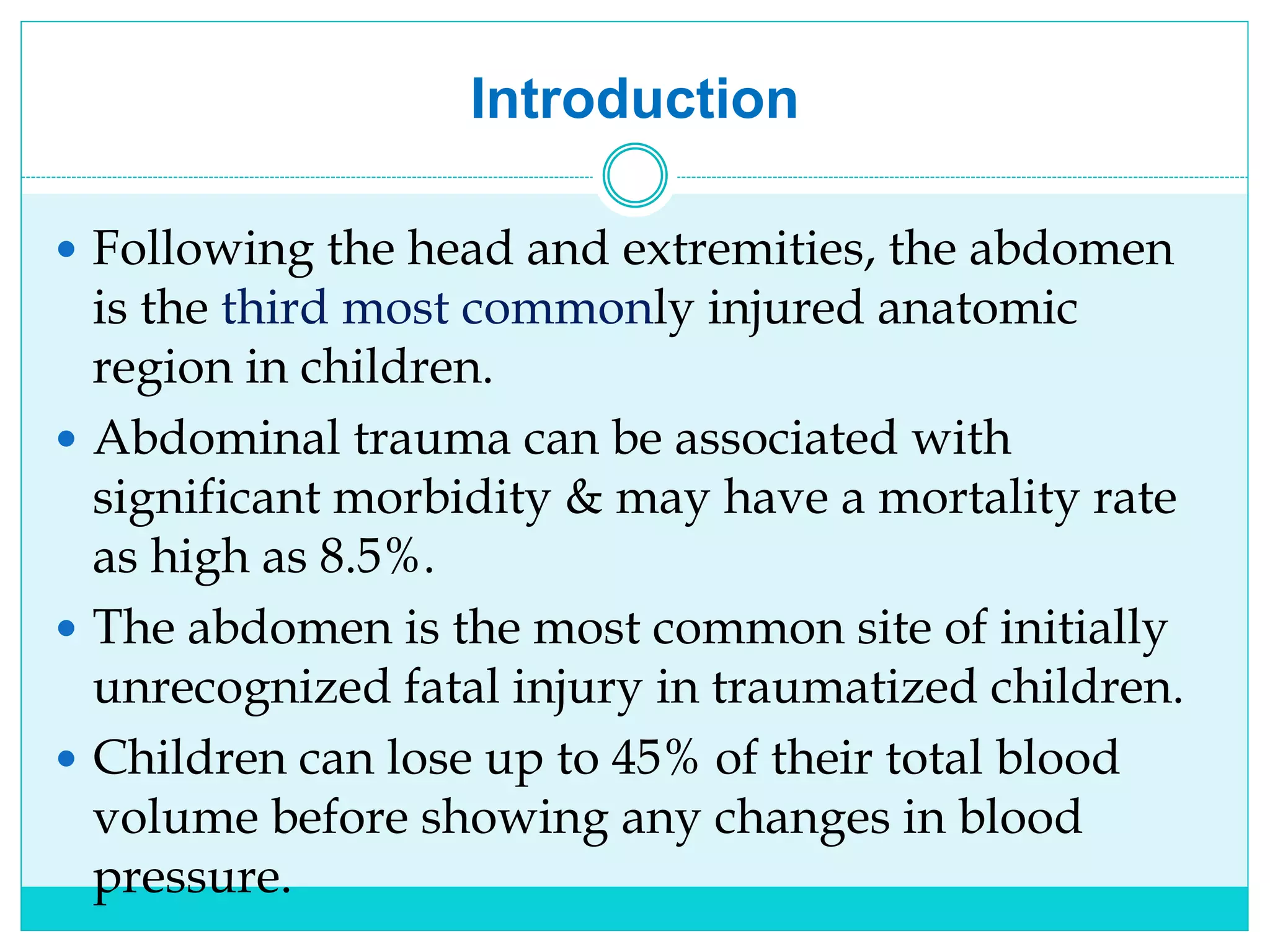Blunt trauma abdomen | PPT