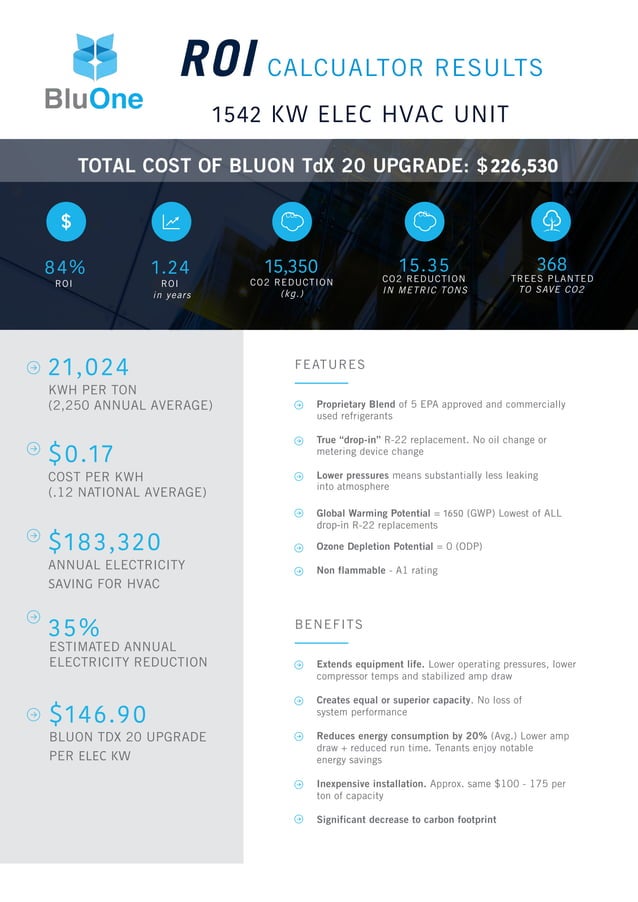Bluon R22 REPLACEMENT UPGRADE IT TO TdX 20 | PDF