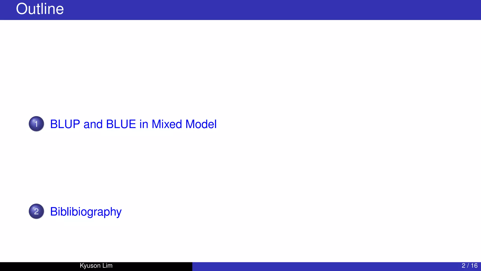 BlUP and BLUE- REML of linear mixed model | PDF