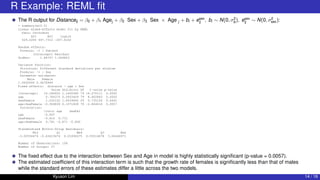 BlUP and BLUE- REML of linear mixed model | PDF | Physics | Science