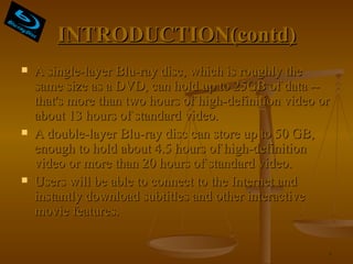Bluray disc-ppt-by-raman sanoria | PPT