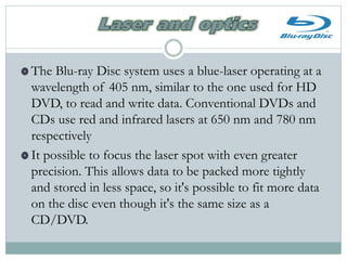 Blu ray disc | PPTX | Digital Audio | Computer Software and Applications