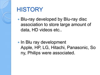 Blu ray disc | PPT