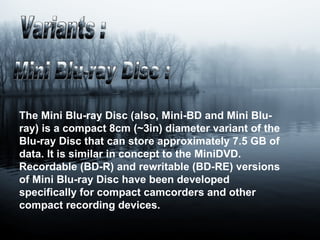 Blu Ray Disk | PPT