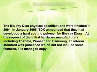 Blu Ray Disk | PPT