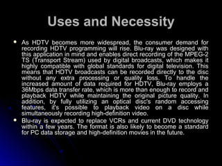 Blu ray technology | PPT