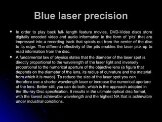 Blu ray technology | PPT