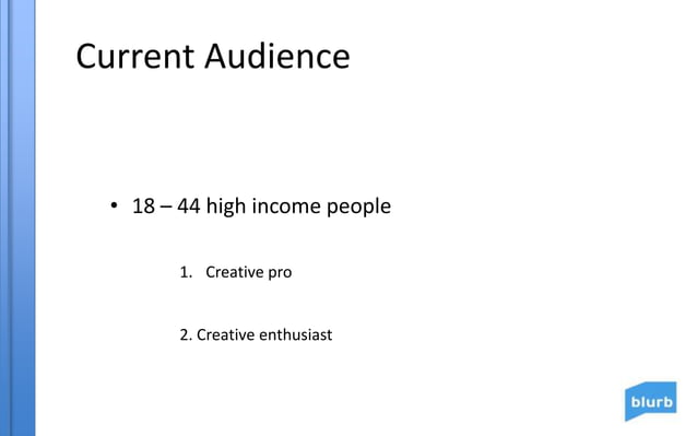 Blurb presentation | PPTX | Business | Business and Finance