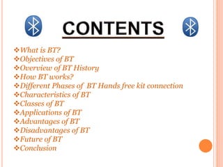 Blutooth technology | PPT