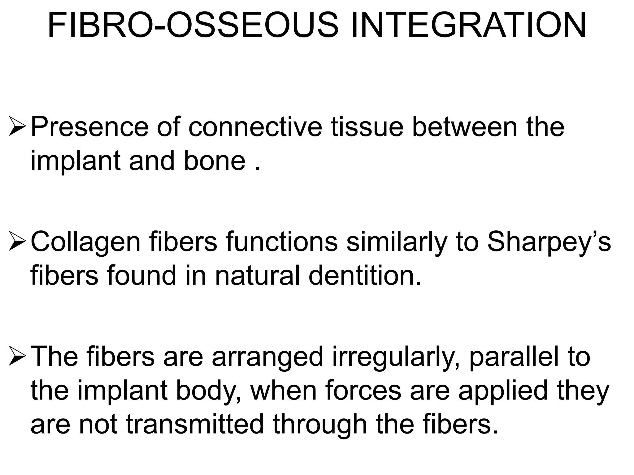 Osseointegration | PPTX