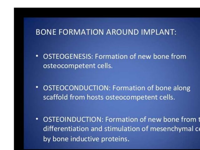 Osseointegration | PPTX | Bone and Joint Conditions | Diseases and ...
