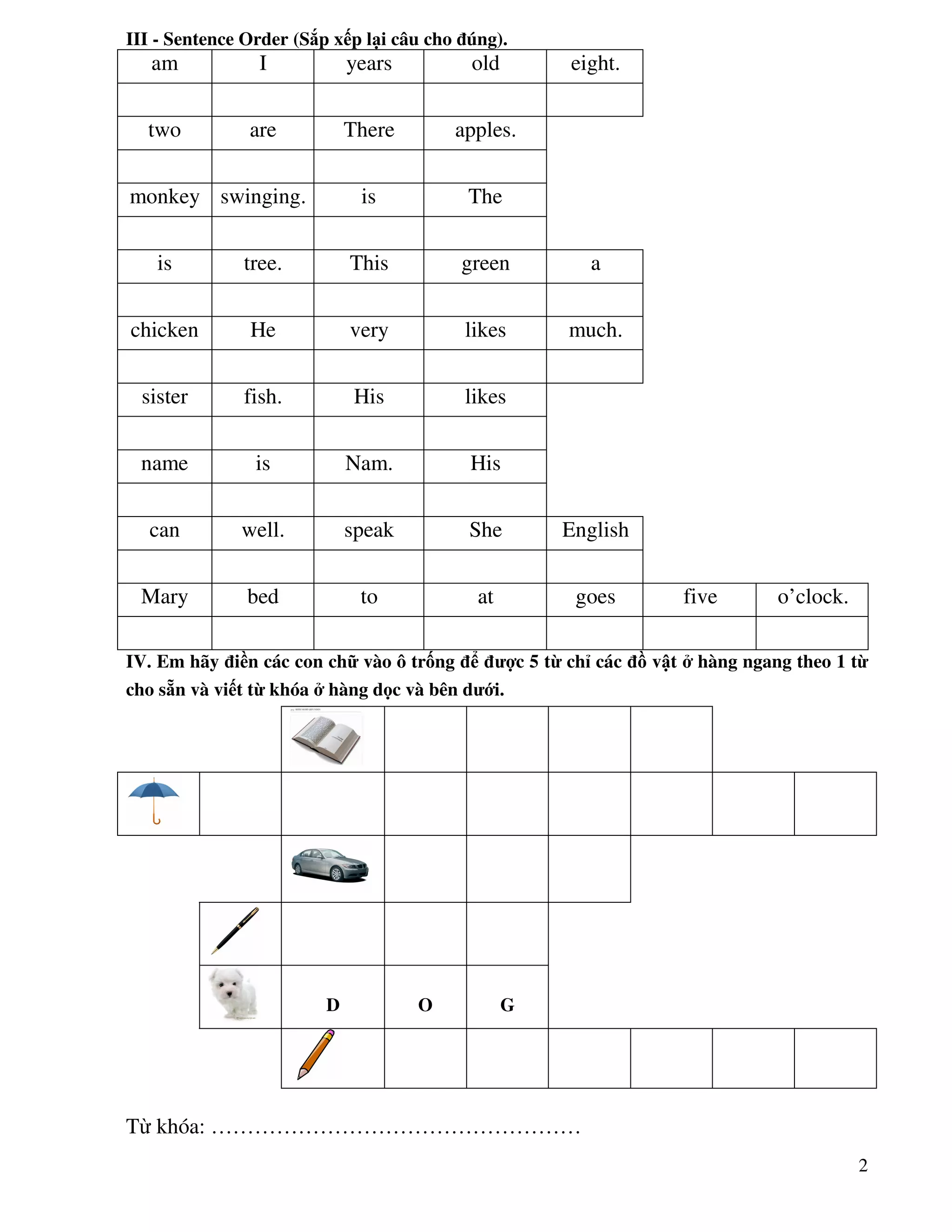 Bộ đề luyện thi olympic tiếng anh cấp tiểu học (lớp 4 5) | PDF