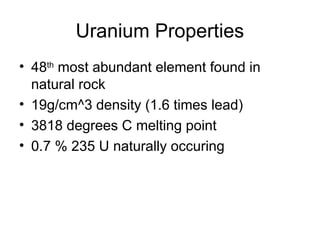 uranium inrichments methods by brian lynch.ppt