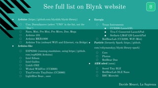 Blynk presentation | PDF