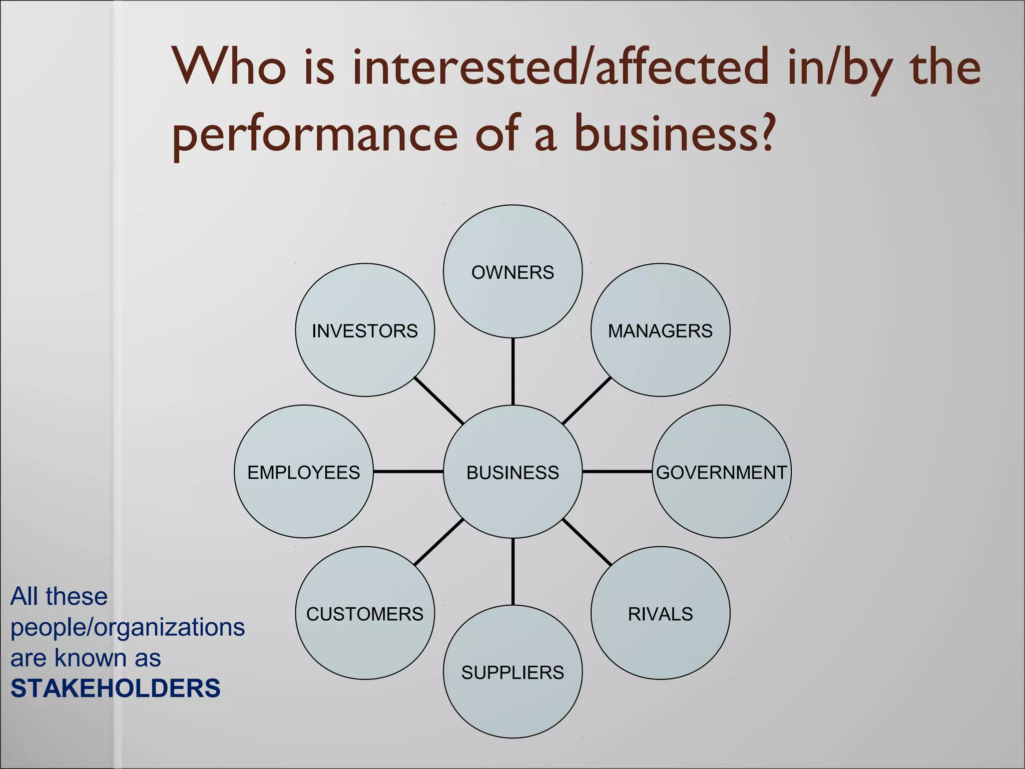 Stakeholders | PPT
