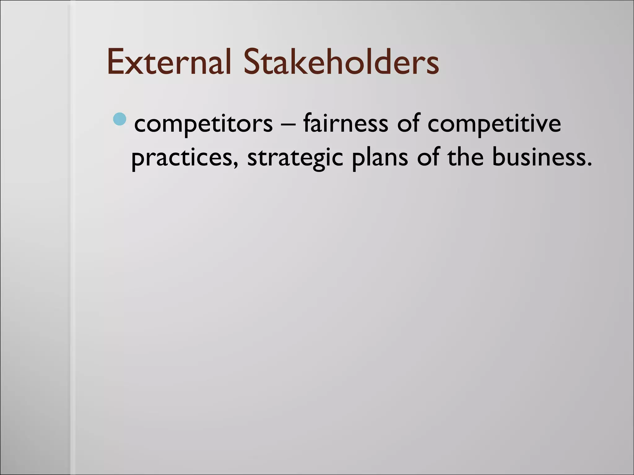 Stakeholders | PPT