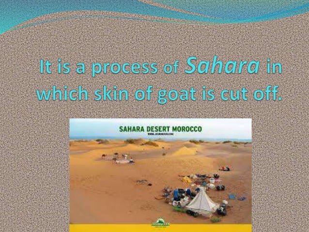 SAHARA DESERT VS THAR DESERT | PPTX