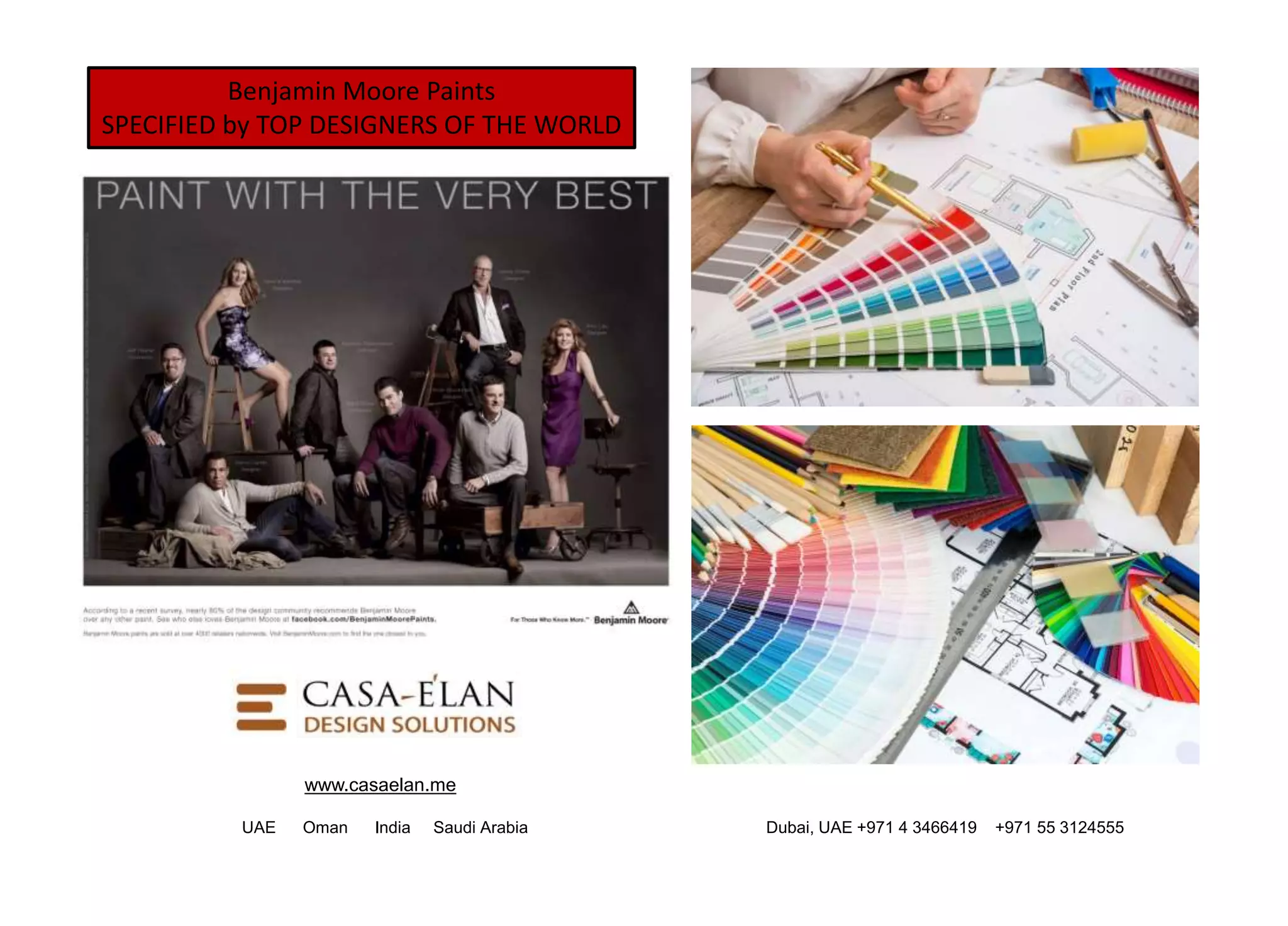 Benjamin Moore Paints Oman | PPTX | Business | Business and Finance