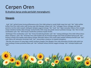 CERPEN OREN | PPTX