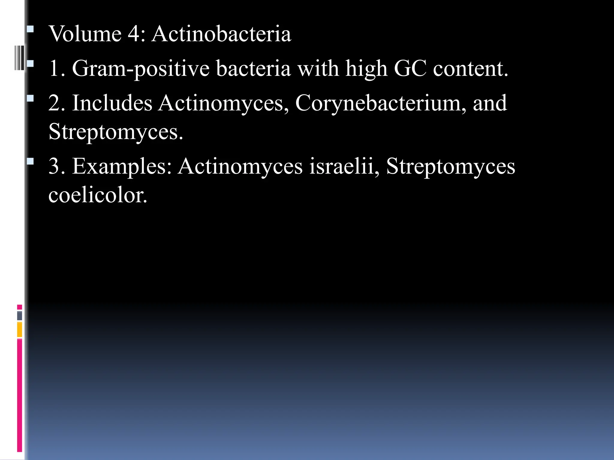 Bergey's manual of systemic bacteriology | PPT
