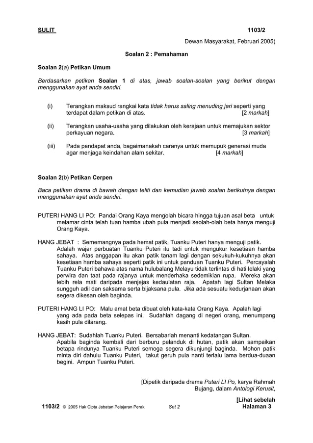 Bm Kertas2 Set2 | PDF