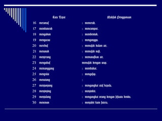 Bm pengunaan kata ganda & kata yang tepat | PPT
