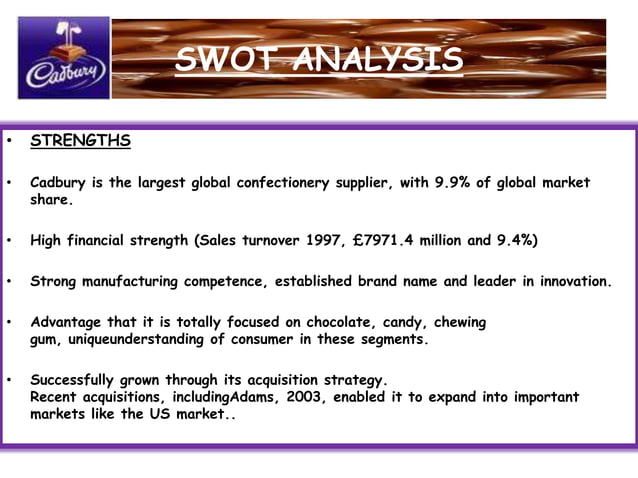 Business and Management--Cadbury | PPTX | Desserts and Baking | Food ...