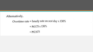 Business mathematics for grade 11 abm salaries and wages | PPTX