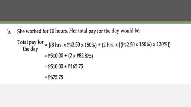 Business mathematics for grade 11 abm salaries and wages | PPTX ...