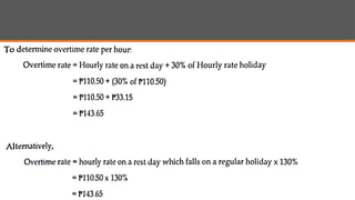 Business mathematics for grade 11 abm salaries and wages | PPTX