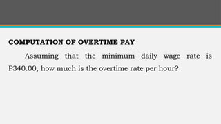 Business mathematics for grade 11 abm salaries and wages | PPTX