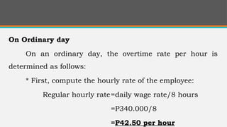 Business mathematics for grade 11 abm salaries and wages | PPTX
