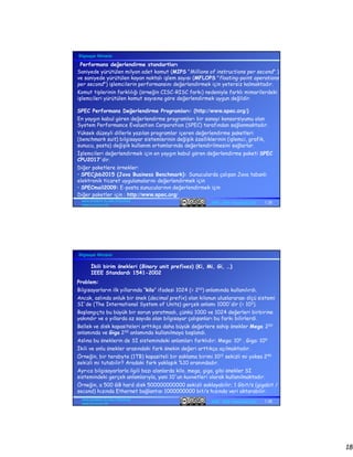 Bilgisayar Mimarisi 01, Feza BUZLUCA | PDF