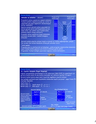 Bilgisayar Mimarisi 08, Feza BUZLUCA | PDF