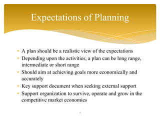 Planning functions of management | PDF