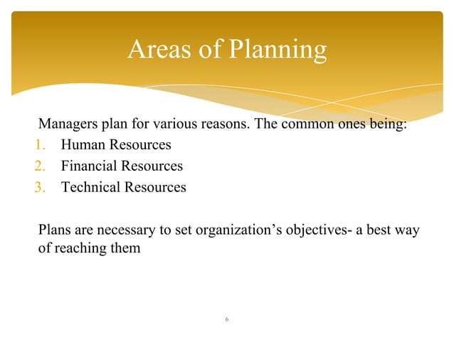 Planning functions of management | PPT