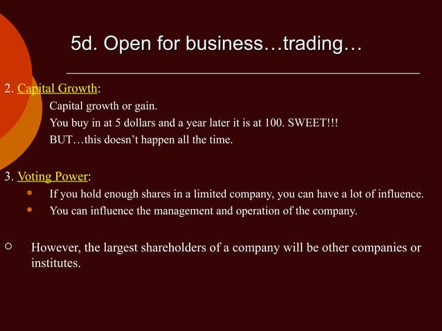 Bm 1.2 Types Of Organizations | PPT | Stocks and Bonds | Personal Investing