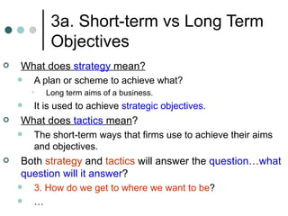 Bm 1.3 Organizational Objectives | PPT
