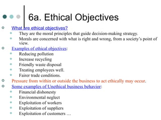 Bm 1.3 Organizational Objectives | PPT