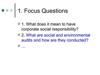 Bm 1.3 Organizational Objectives | PPT