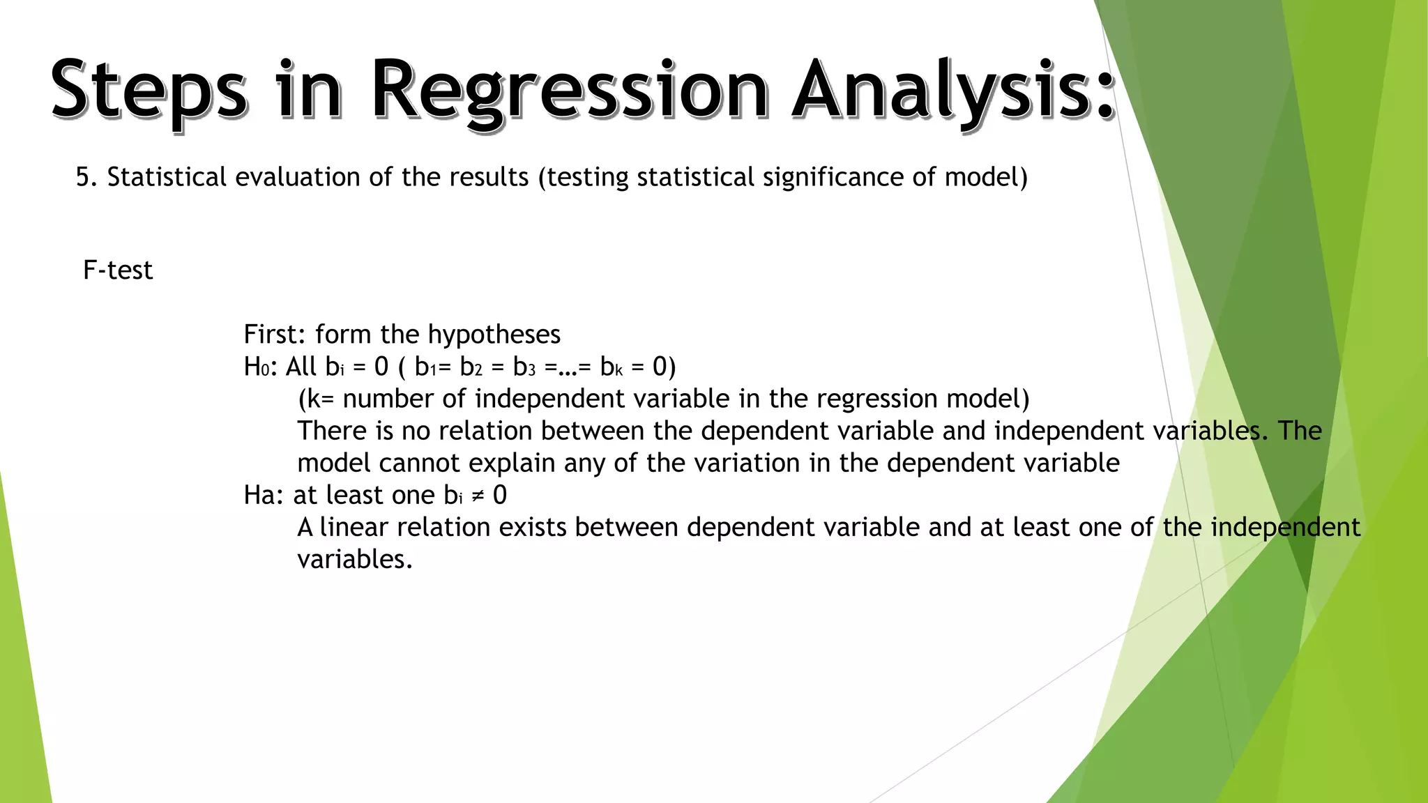 Managerial Economics - Demand Estimation (regression analysis) | PPTX