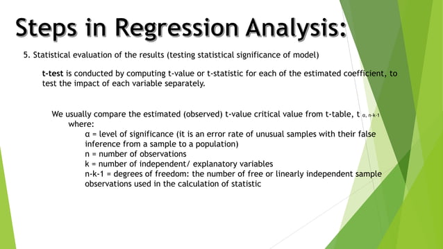 Managerial Economics - Demand Estimation (regression analysis) | PPTX