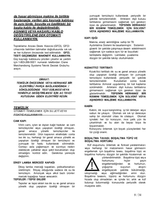 Bm4 coke Coca Cola içecek otomatı kullanma kılavuzu 670 21 tr | PDF