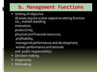 Contribution of Peter Drucker in development of management thoughts | PPTX