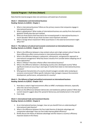 Bma734 international-business-management | PDF