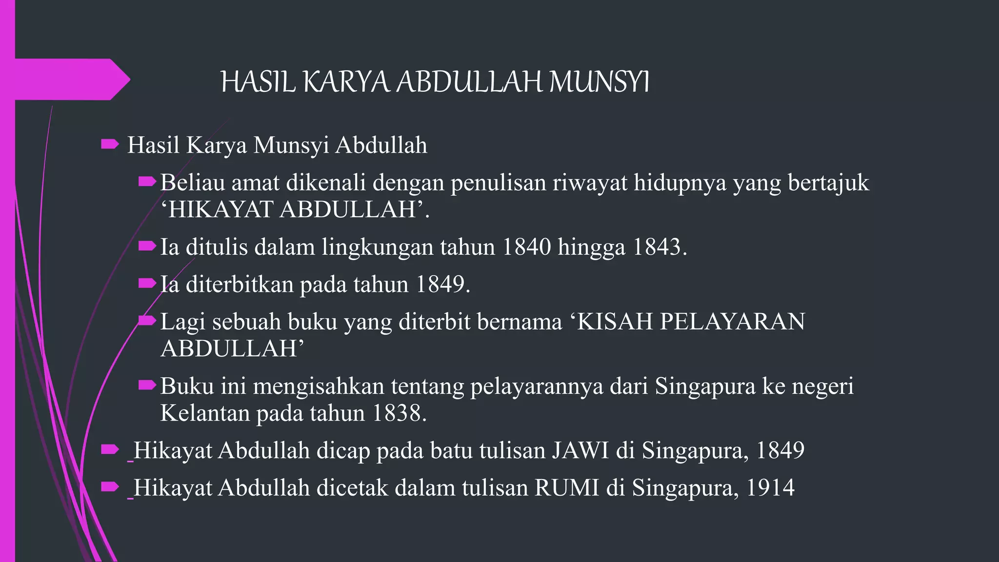 Bm(abdullah munsyi) | PPTX