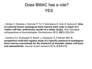BMAC in cuff repairs | PPT