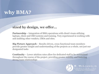 BMA Presentation | PPT