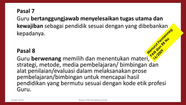 Paparan Beban Kerja GTK | PPT